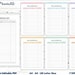 Box Content List Template Printable, Moving Process Planner, Moving ...