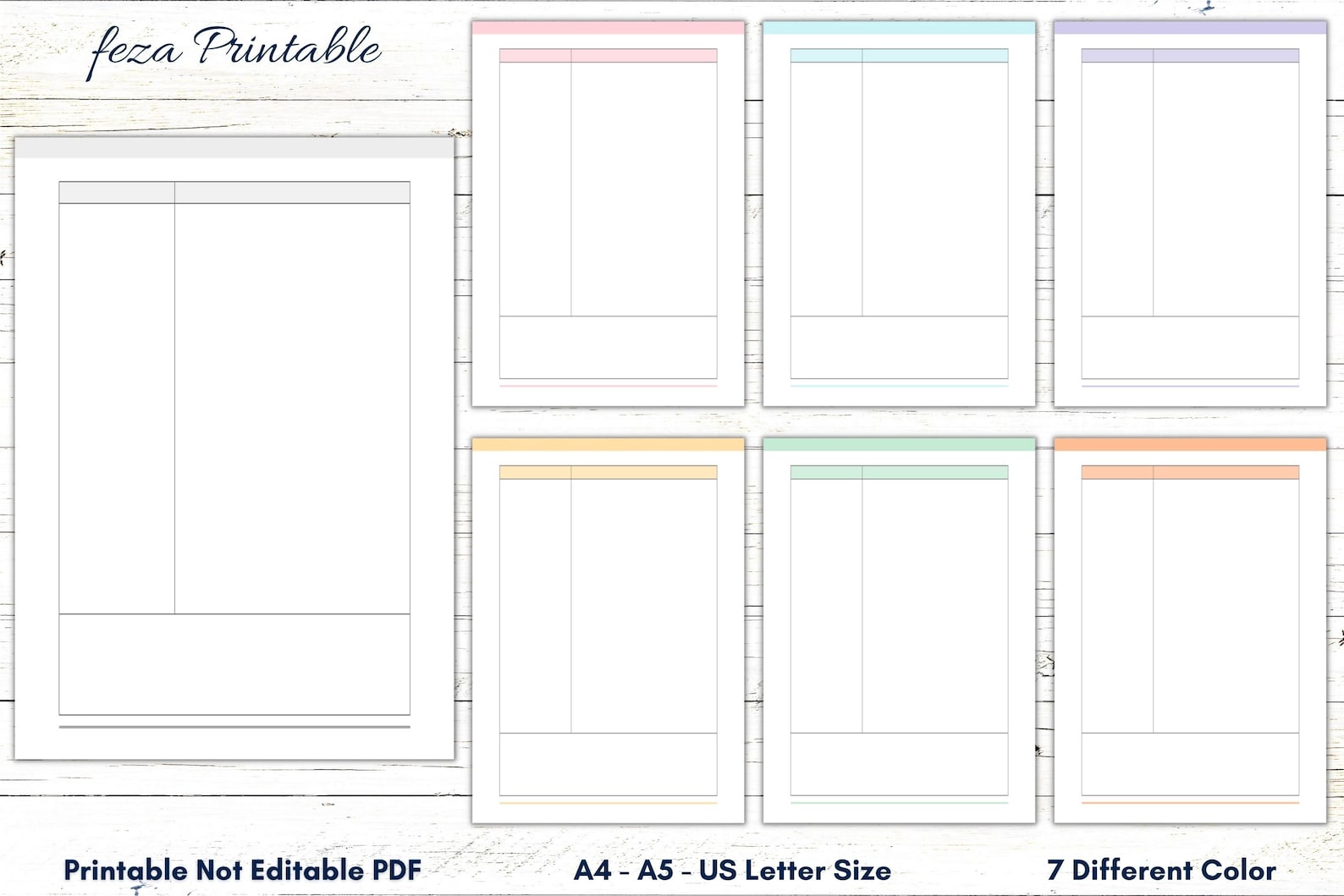 Printable Blank Cornell Notes Template, Cornell Note Taking Method ...