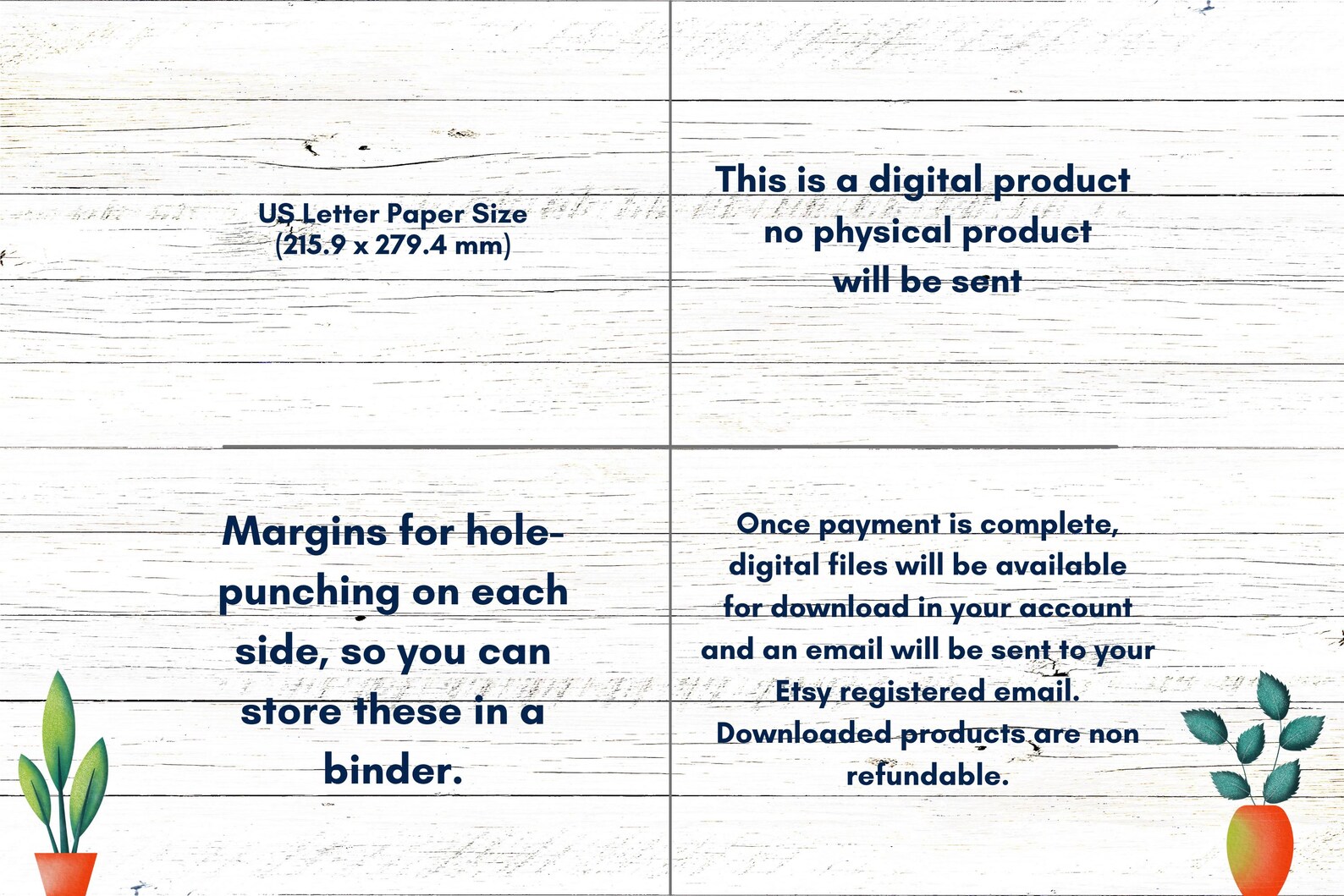 Weekly Planner, Weekly Planner Printable, Weekly Planner Template ...