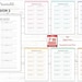 Printable Important Dates Sheet, PDF Important Dates Tracker, PDF Dates ...