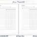 A6 Checklist Printable, Checklist Template, Checklist Planner, Weekly ...
