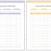 Printable Account Tracker, Account Tracking, Printable Account Checking ...