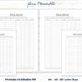 Price Book Template Printable, Price List Editable Fillable, Price ...
