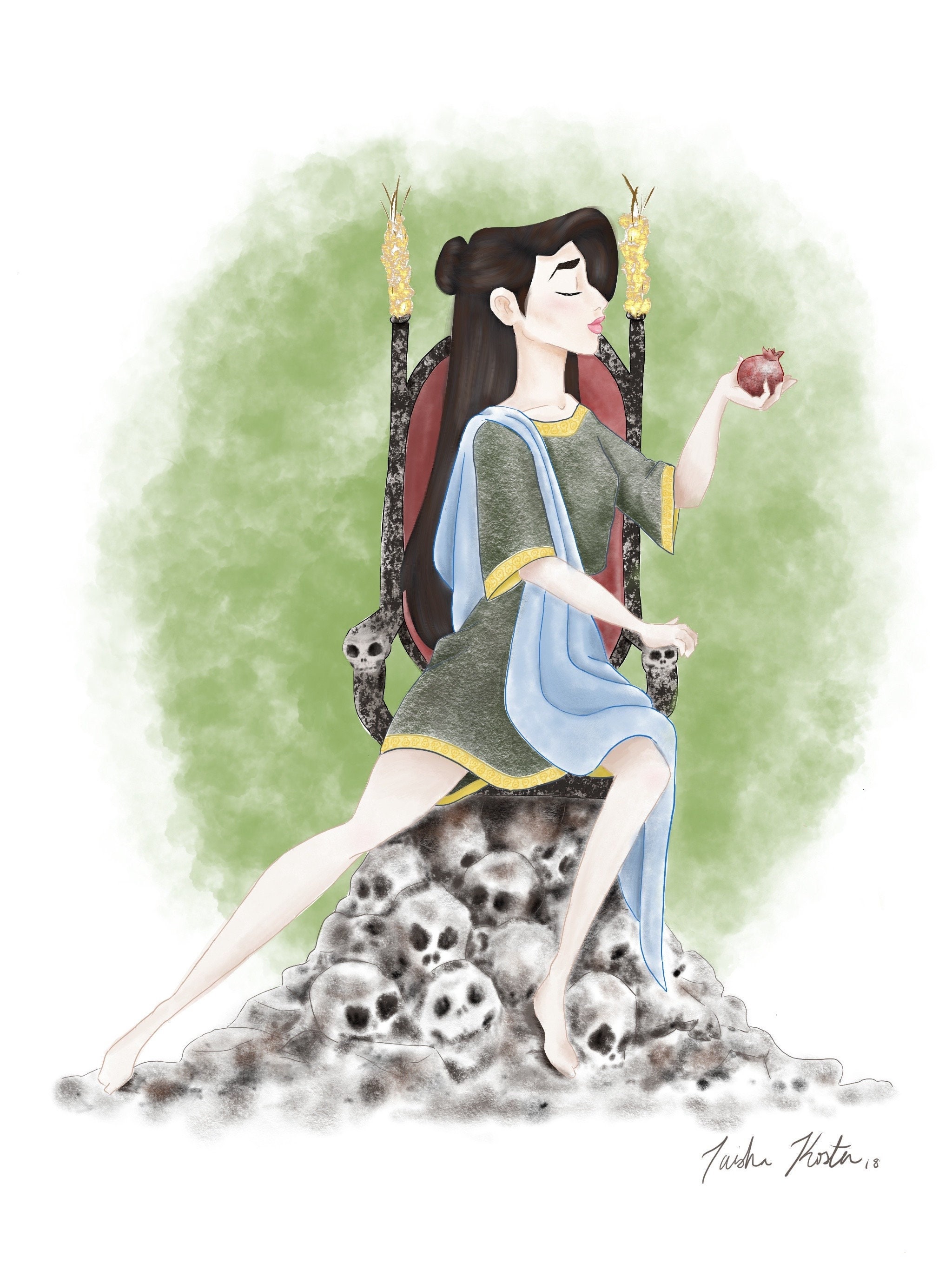 Persephone Goddess Of Spring And The Underworld