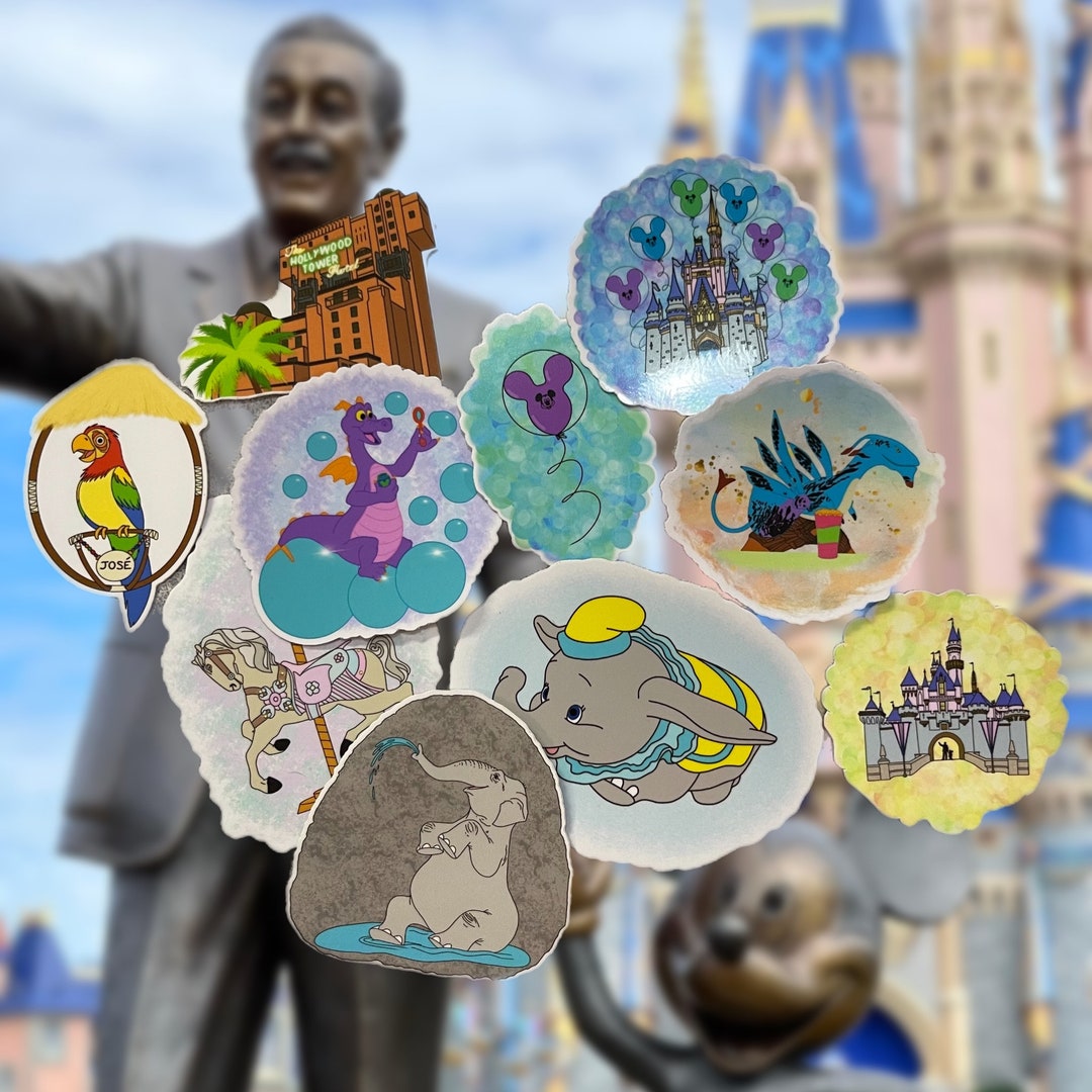 Inspired Hand Drawn Fan Art Parks Stickers Pack - Etsy