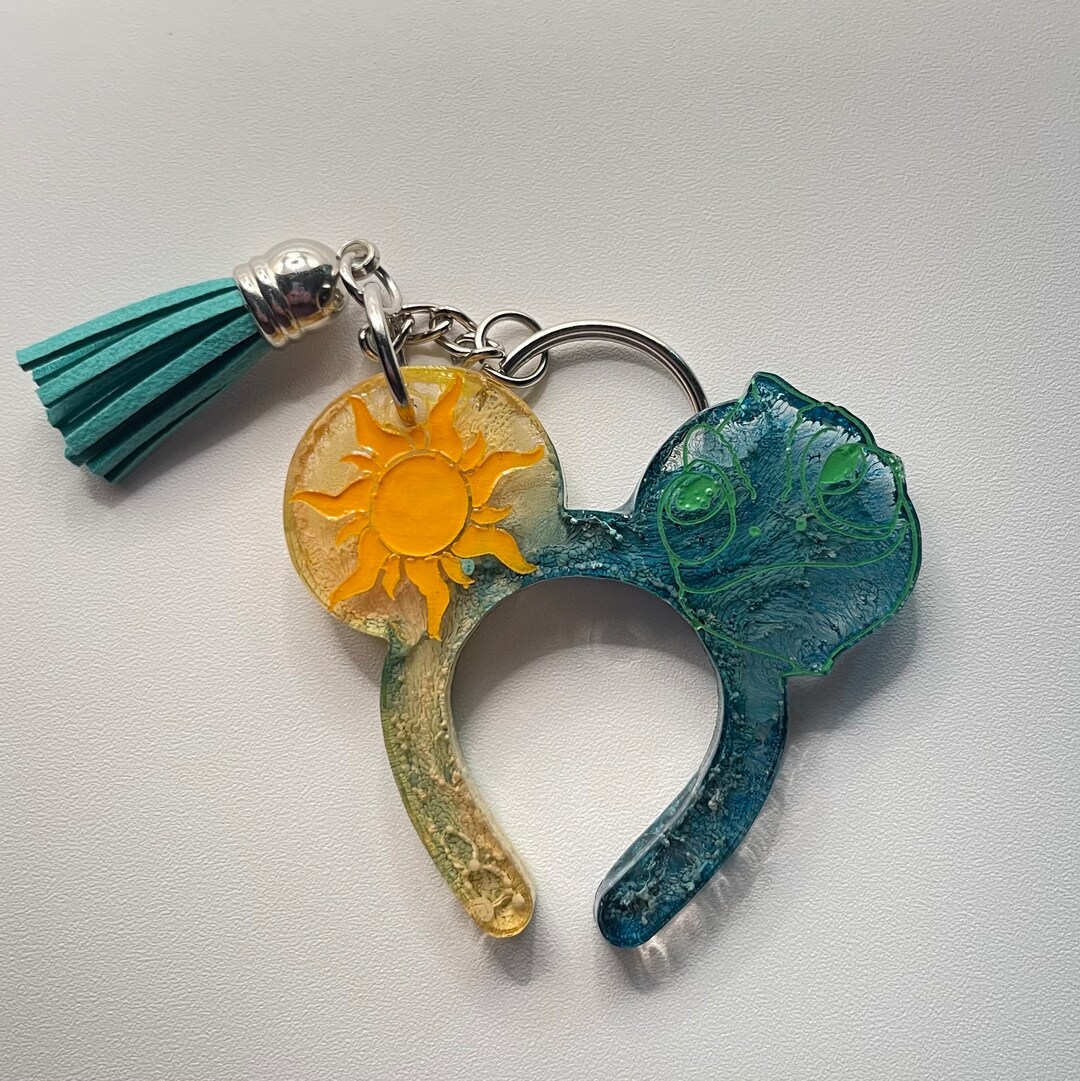 Tangled Inspired Keychain 1 - Etsy