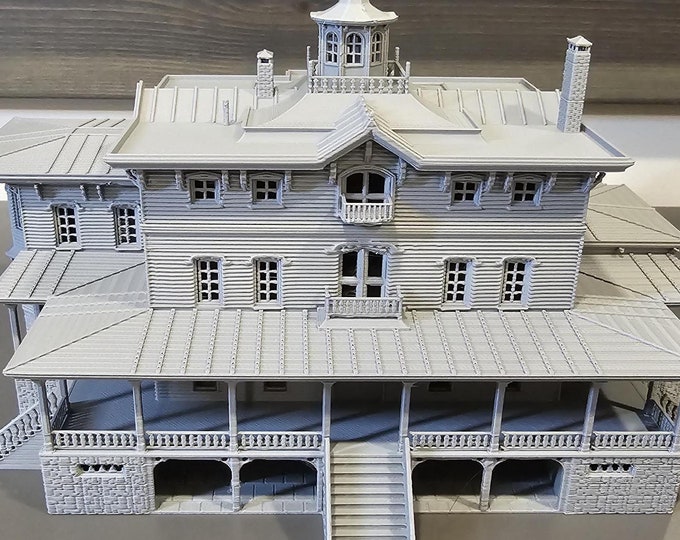 N Scale Building 1:160 Mansion - Etsy