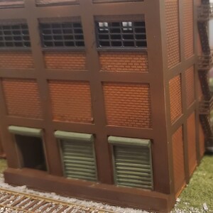 N Scale Building, Factory, Industrial Building - Etsy