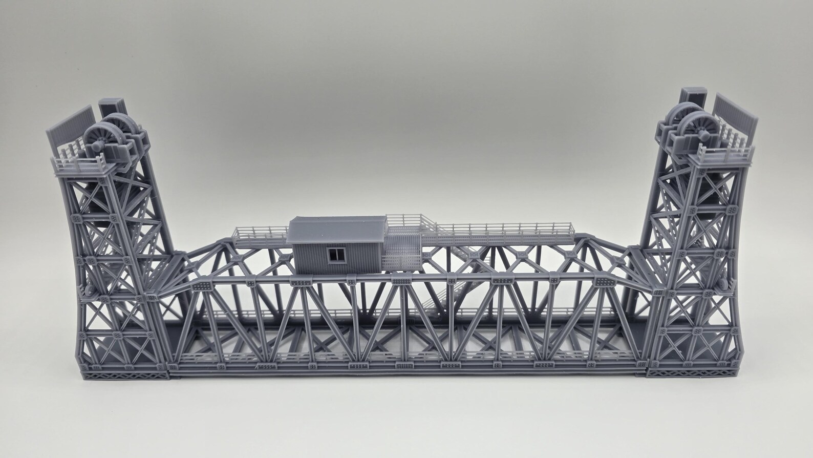 N Scale Lift Bridge Single-track 1:160 - Etsy