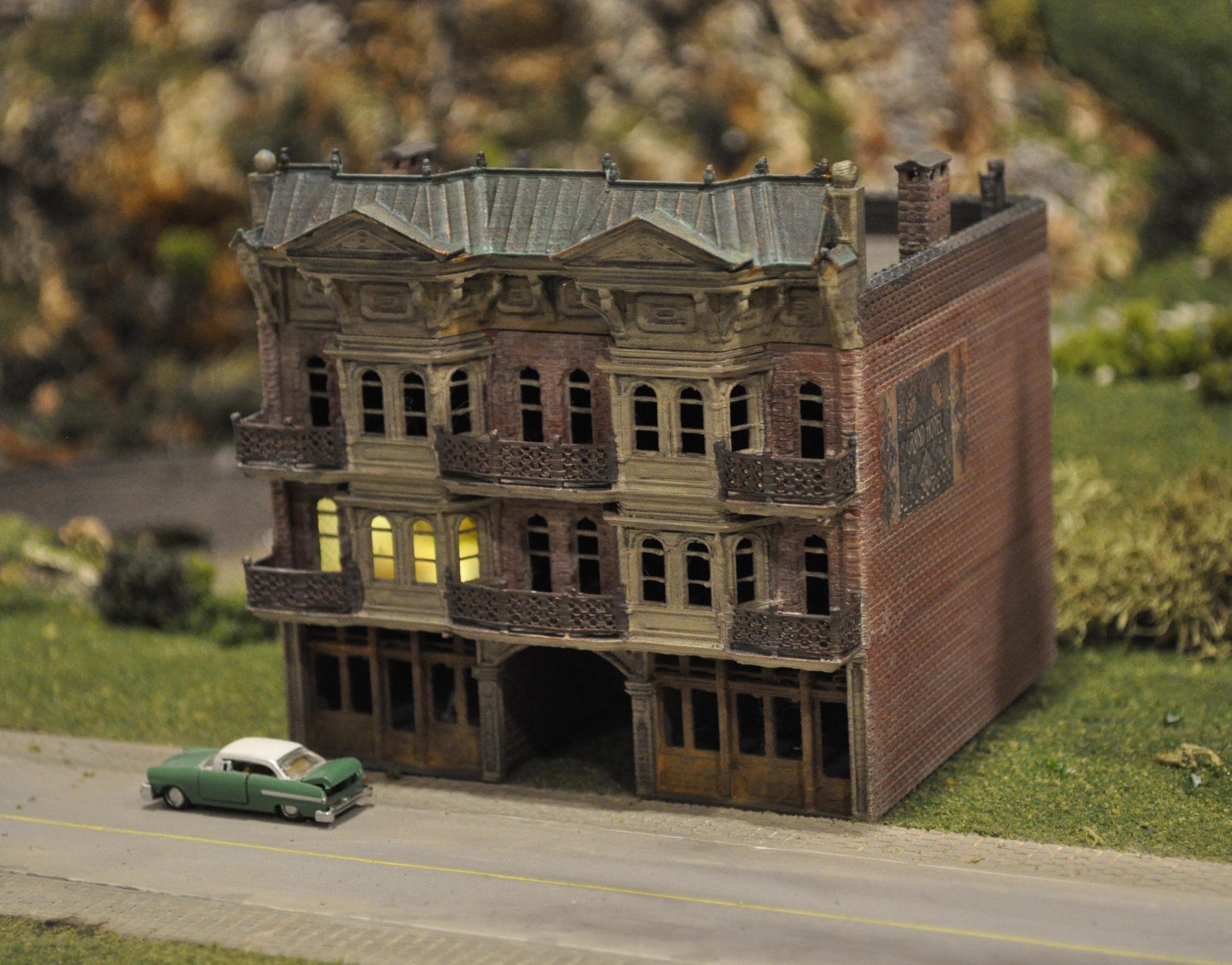 N Scale Building Hotel 1:160 - Etsy