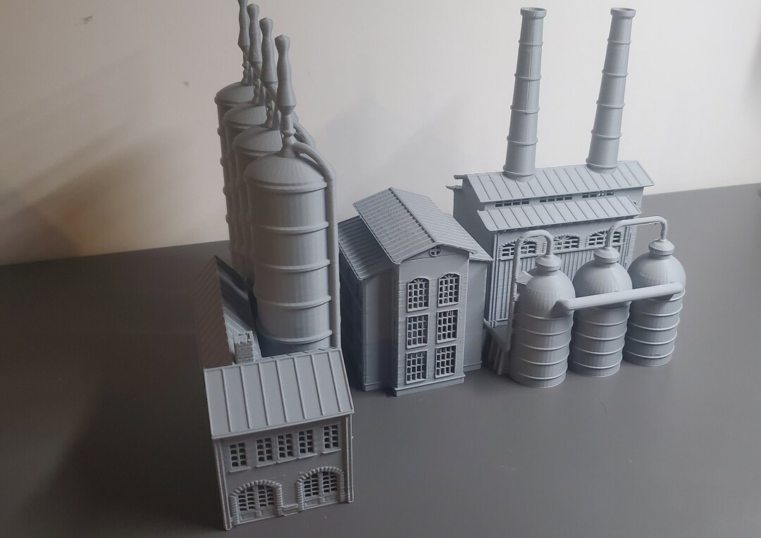 N Scale Building Old Distillery - Etsy