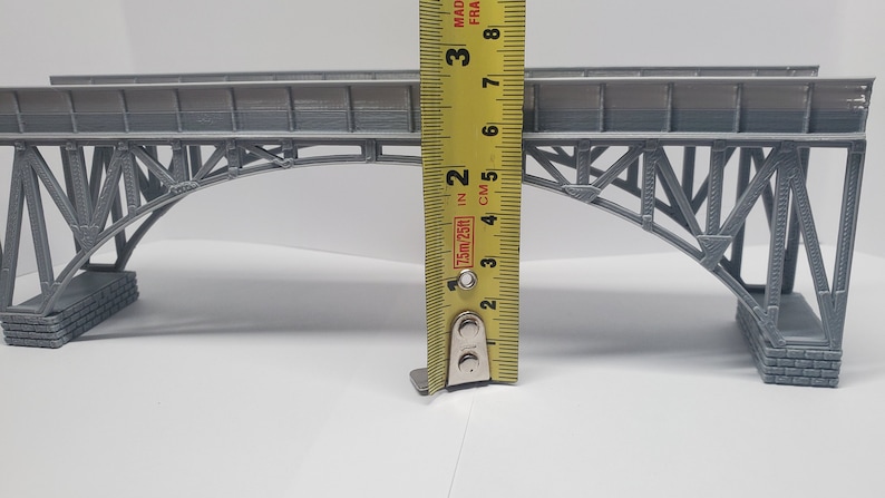 N Scale Structure 1:160 Bridge for Model Railroad - Etsy