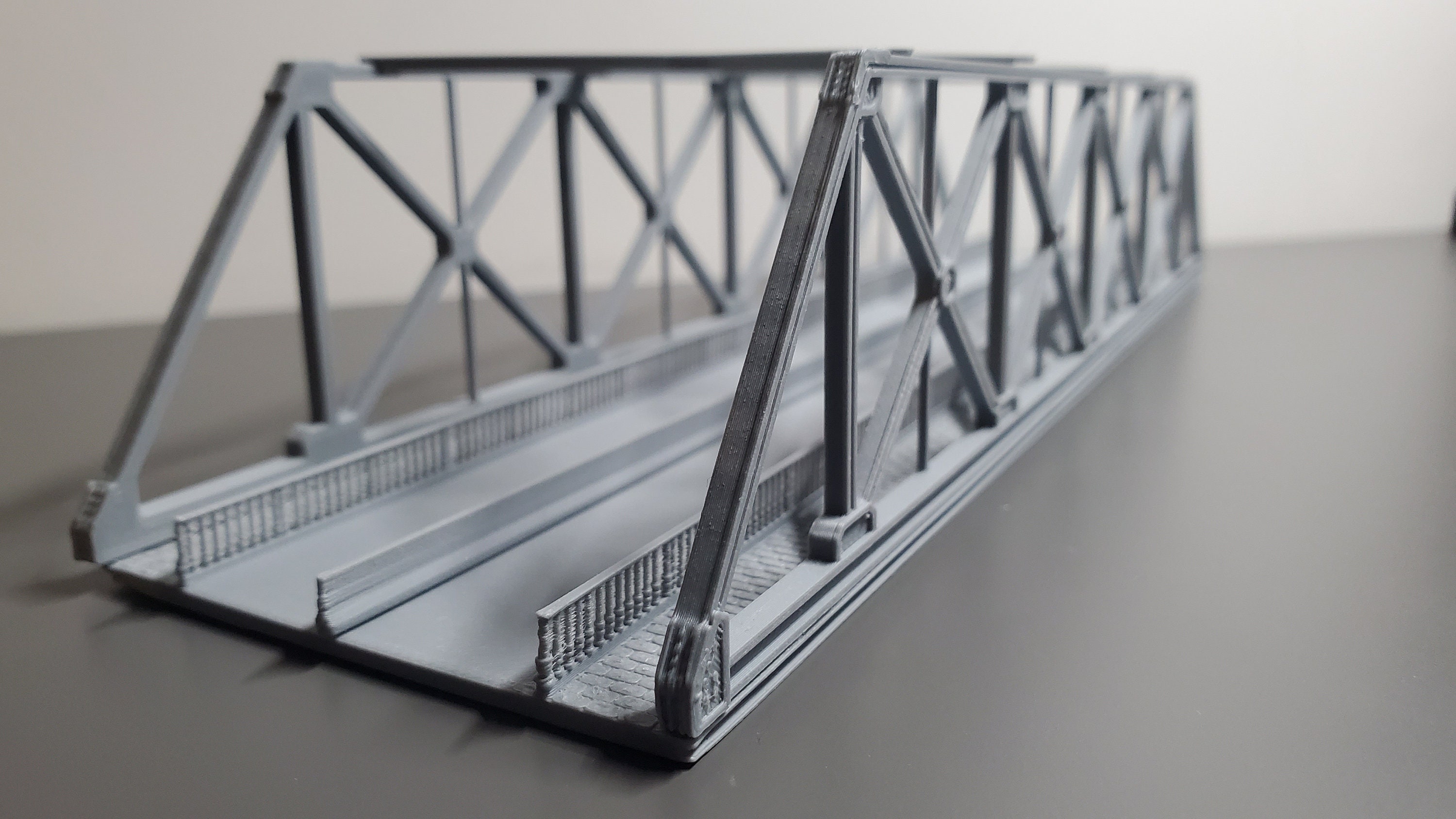 N Scale Steel Roadway Bridge 1:160 - Etsy