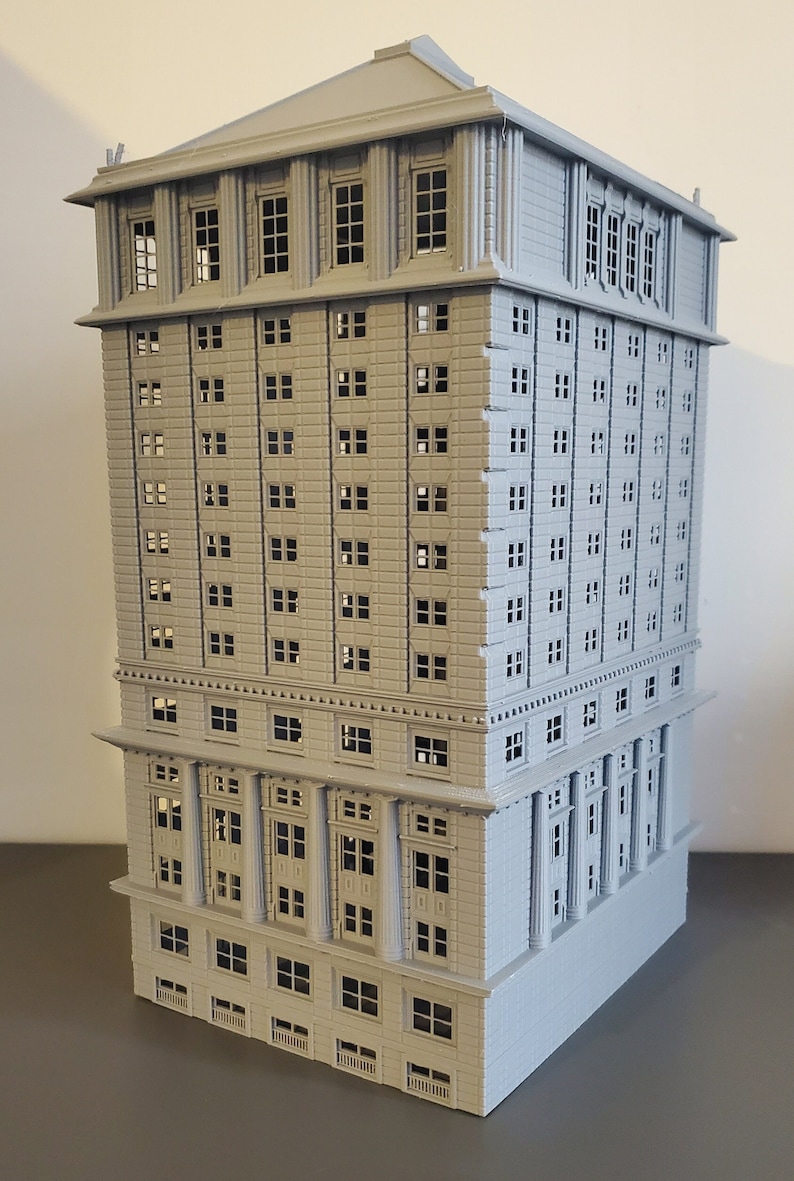 N Scale Building 1:160 Tower - Etsy