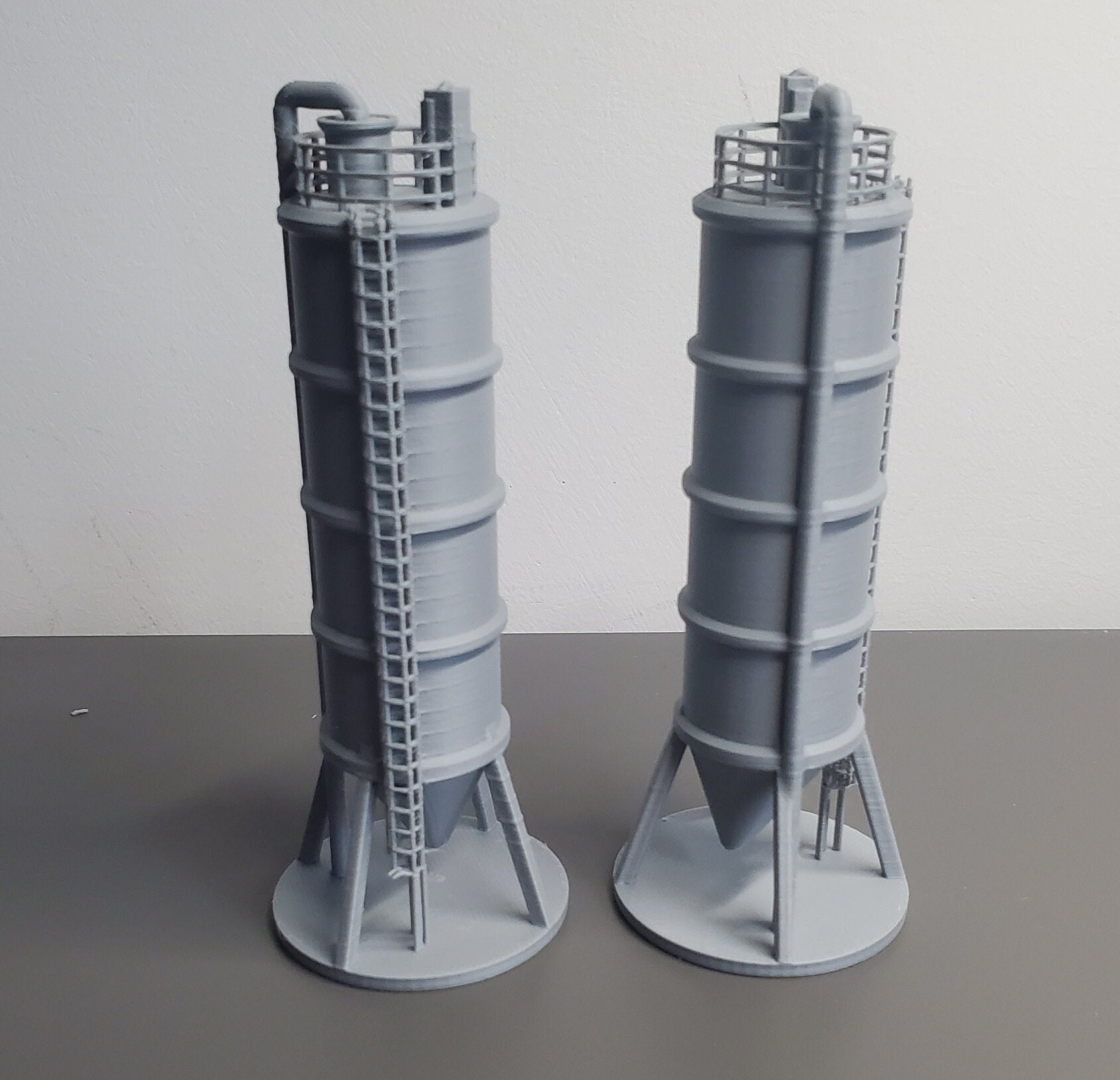 N Scale Industrial Silos 1:160 pair - Etsy