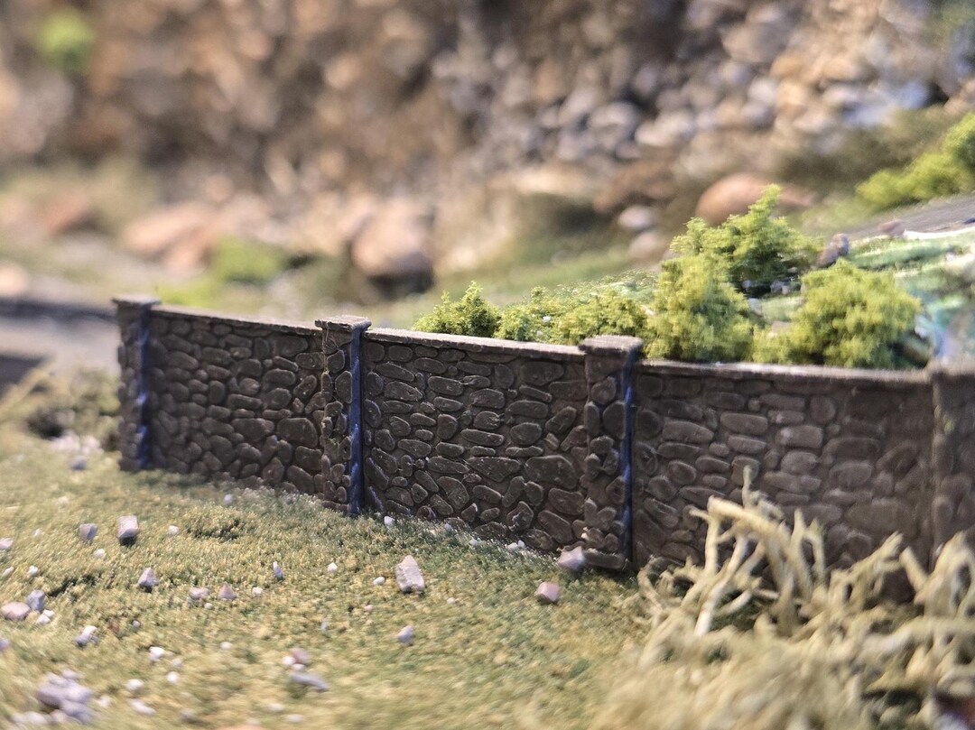 N Scale Stone Retaining Wall 1:160 - Etsy