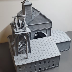 N Scale Coal Mine Building 1:160 - Etsy