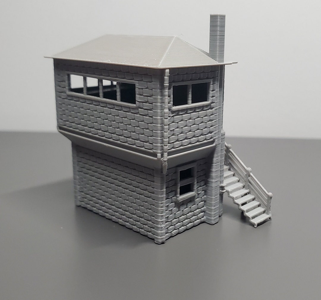 N Scale Building 1:160 Signal Tower - Etsy