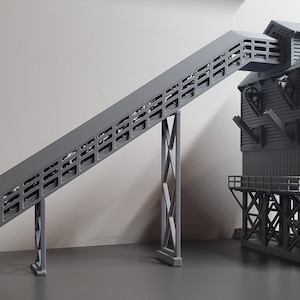 N Scale Coaling Tower Building 1:160 - Etsy