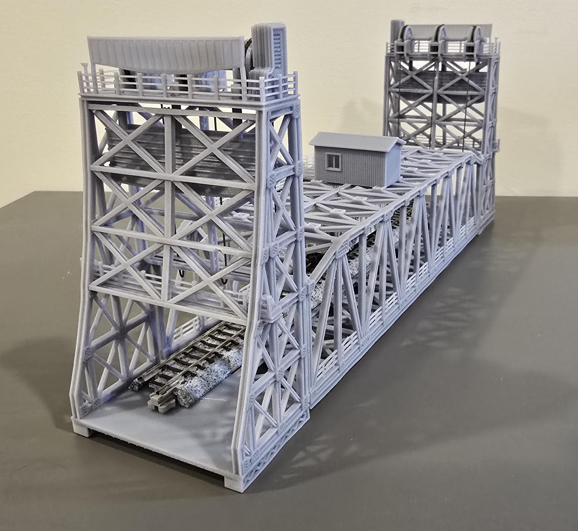 N Scale Lift Bridge 1:160 - Etsy