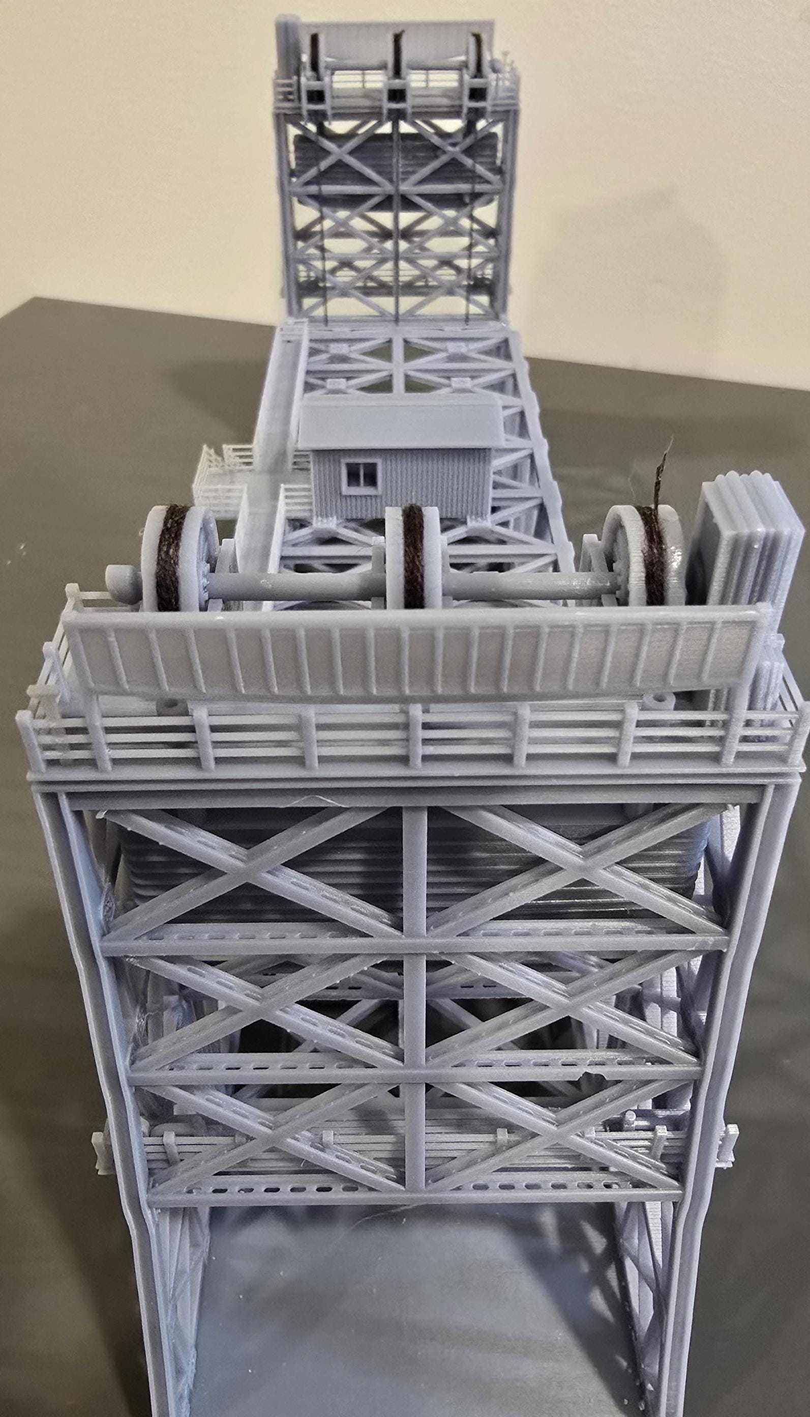 N Scale Lift Bridge 1:160 - Etsy
