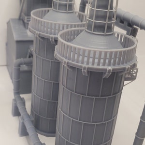 N Scale Building 1:160 Steel Mill / Factory - Etsy