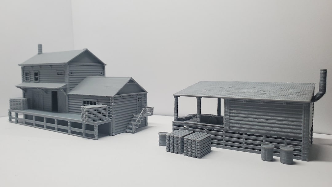 N Scale Lumber Sawmill 1:160 - Etsy