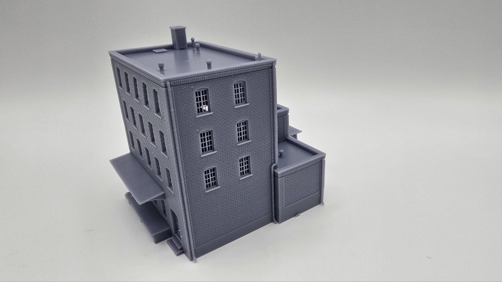 N Scale Harborline Brick Depot 1:160 Industrial Building - Etsy