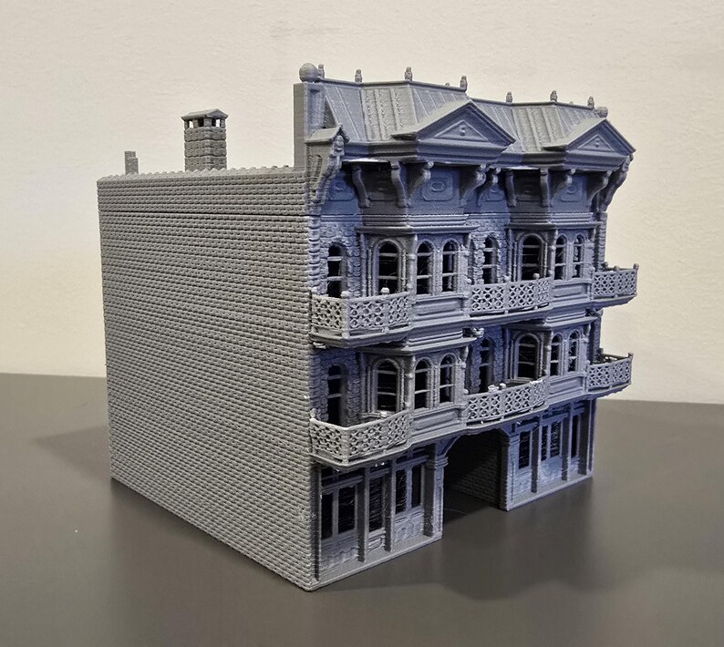 N Scale Building Hotel 1:160 - Etsy