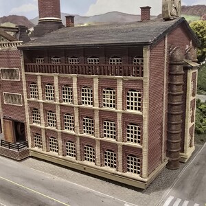 N Scale 1:160 - Building Factory /iron Works - Etsy