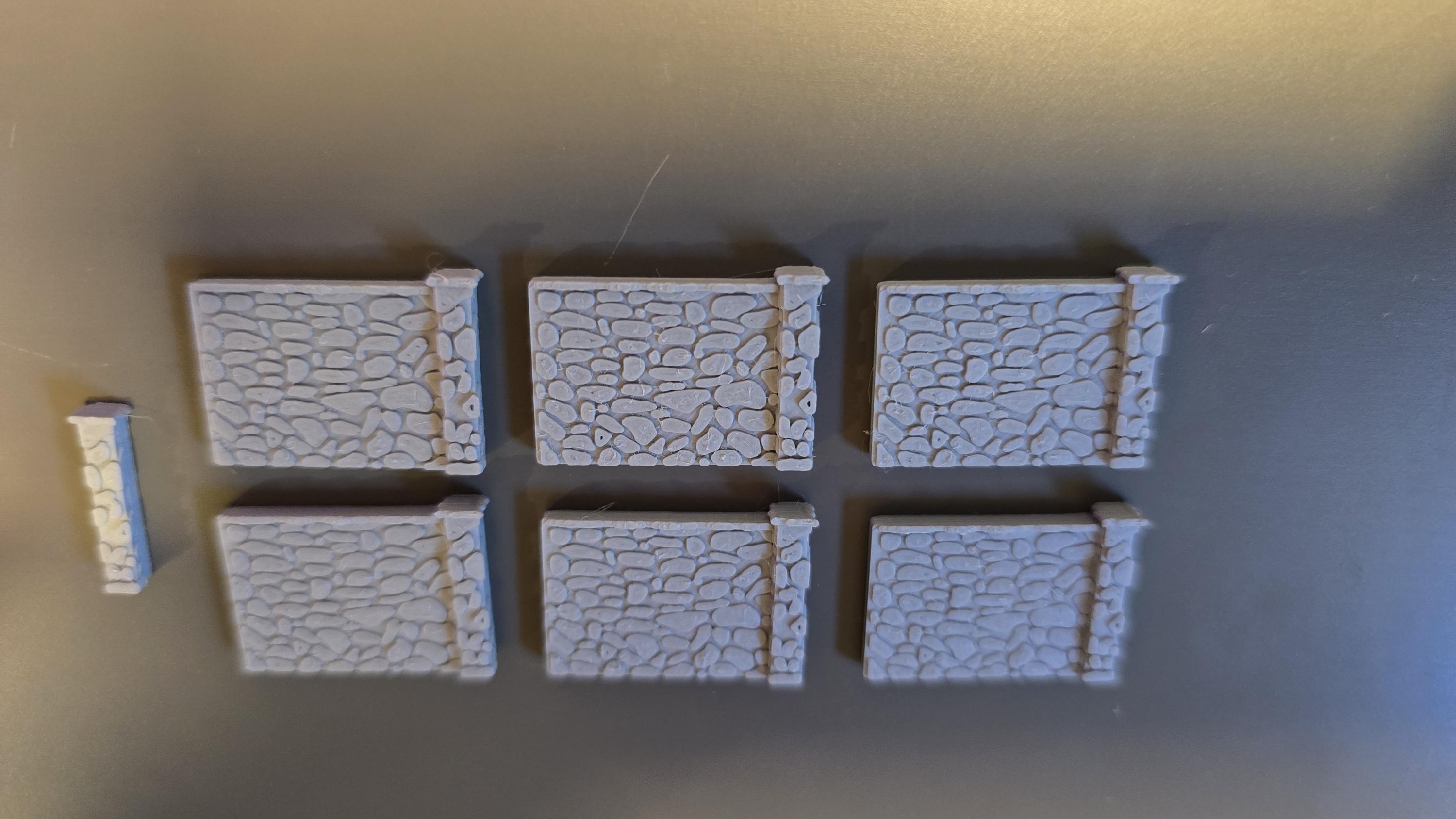 N Scale Stone Retaining Wall 1:160 - Etsy