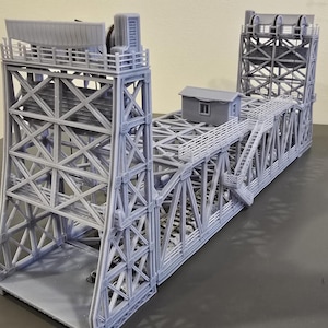 N Scale Lift Bridge 1:160 - Etsy