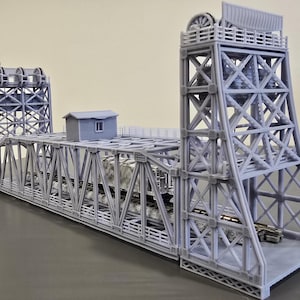 N Scale Lift Bridge 1:160 - Etsy