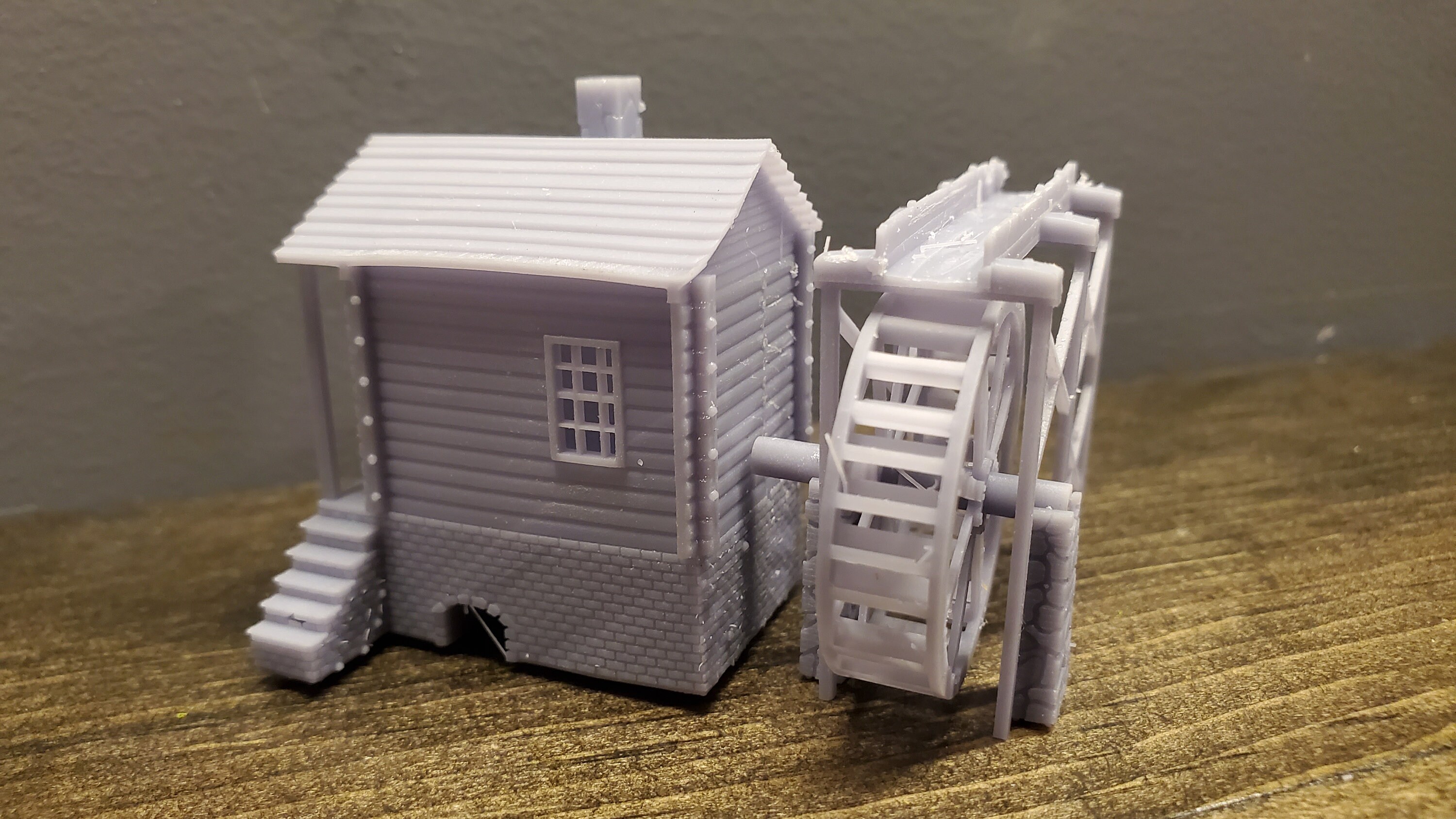 N Scale Building 1:160 Watermill - Etsy