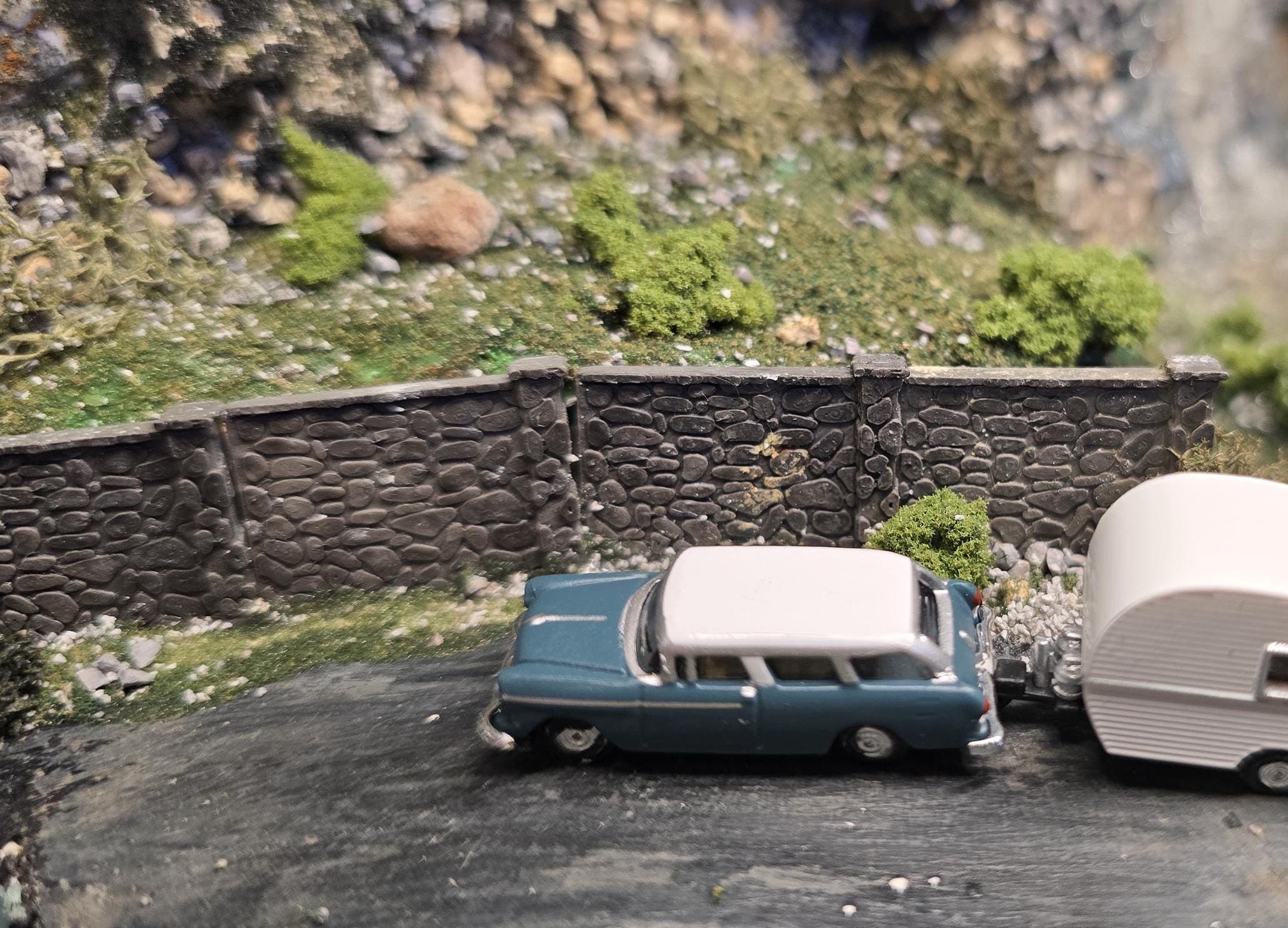 N Scale Stone Retaining Wall 1:160 - Etsy