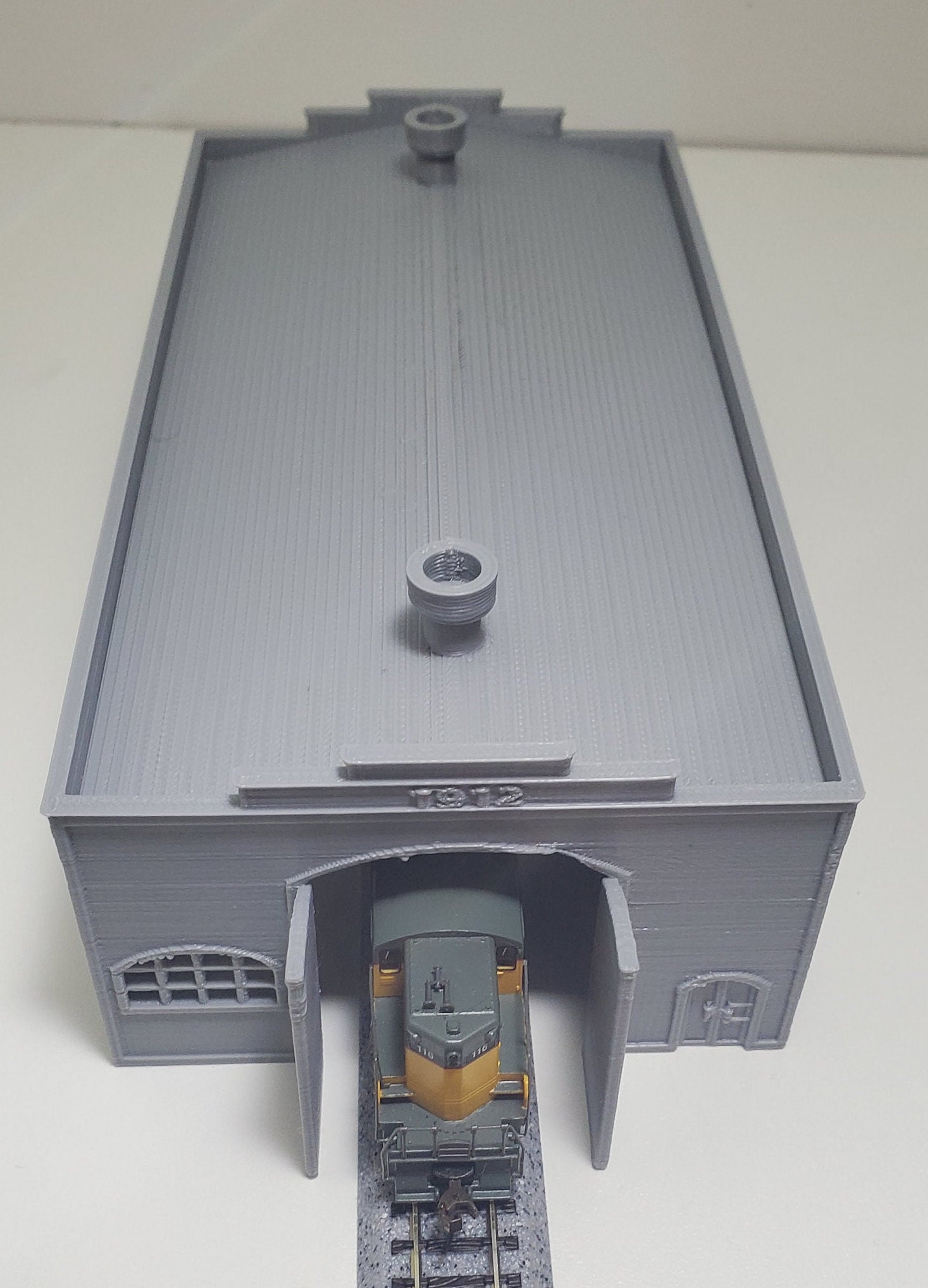 N Scale Engine House / N Scale Building 1:160 - Etsy