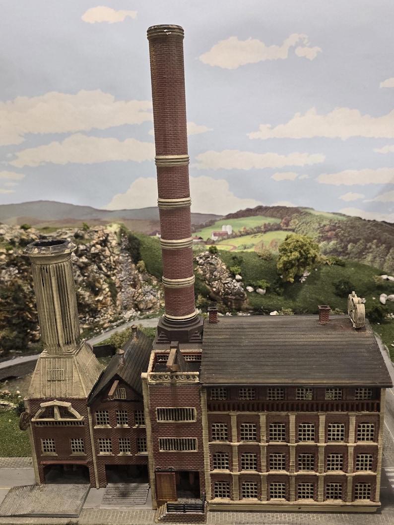 N Scale 1:160 - Building Factory /iron Works - Etsy