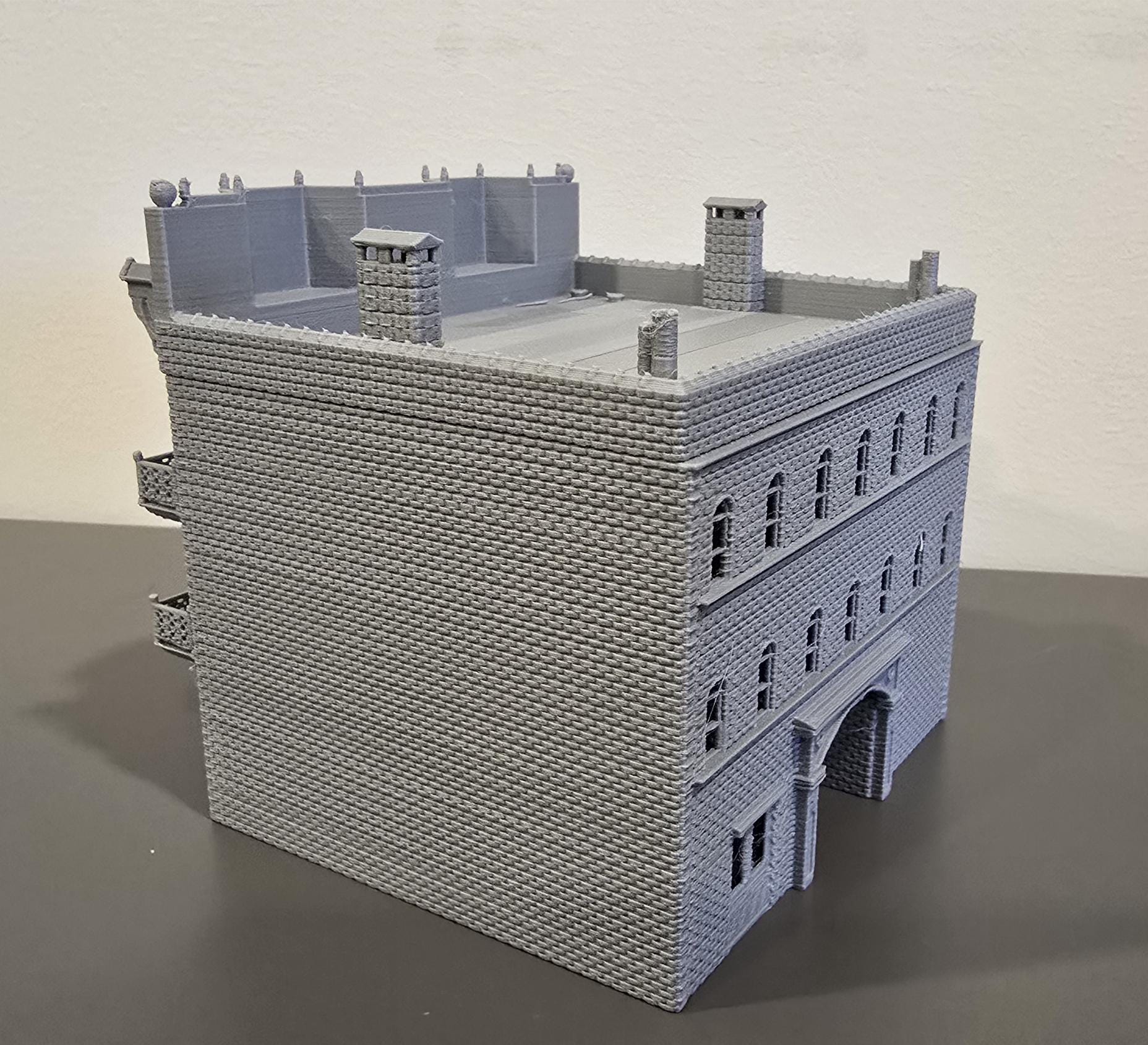 N Scale Building Hotel 1:160 - Etsy