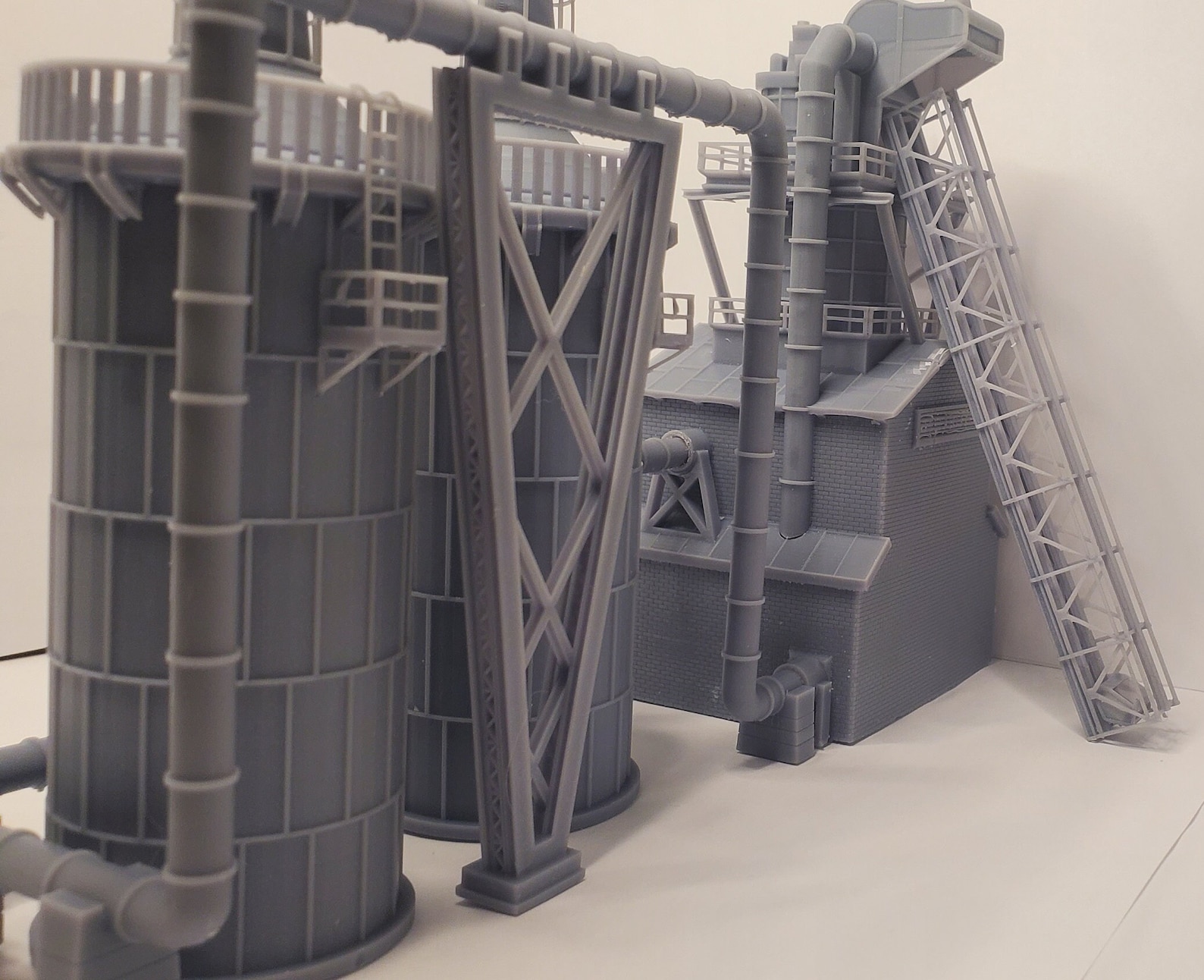 N Scale Building 1:160 Steel Mill / Factory - Etsy