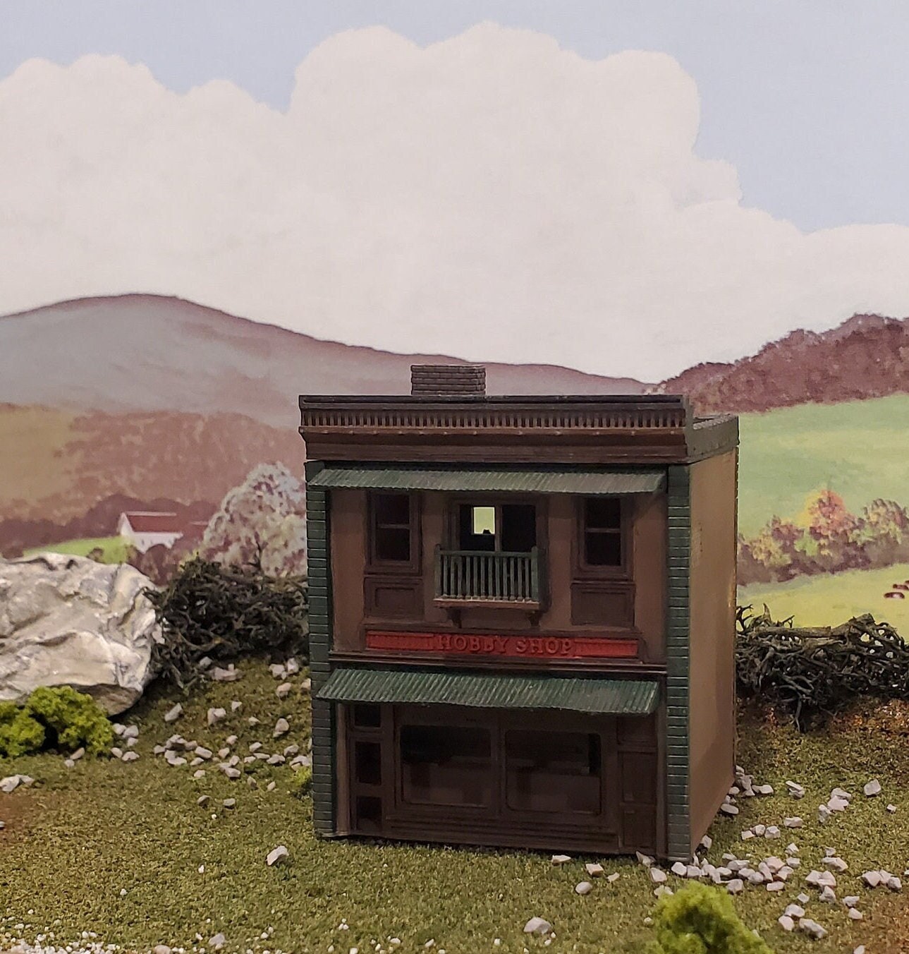 N-scale Building Hobby Shop 1:160 - Etsy