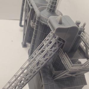 N Scale Building 1:160 Steel Mill / Factory - Etsy