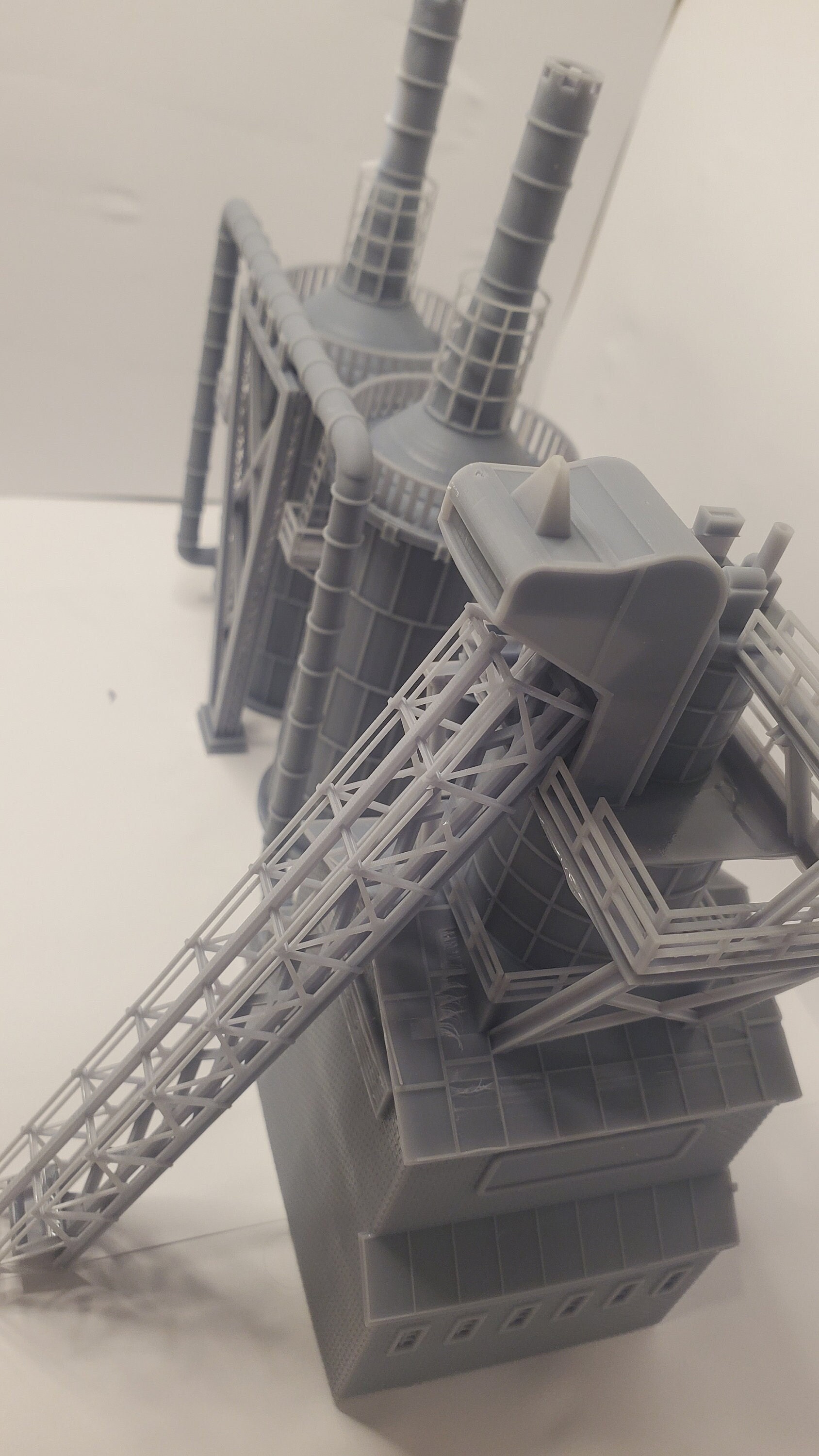 N Scale Building 1:160 Steel Mill / Factory - Etsy