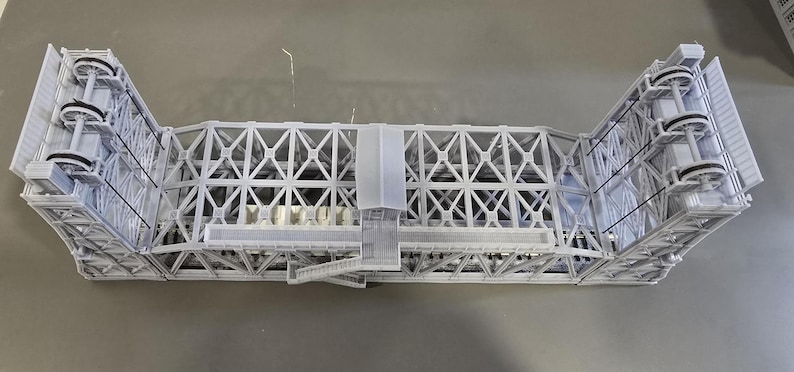 N Scale Lift Bridge 1:160 - Etsy