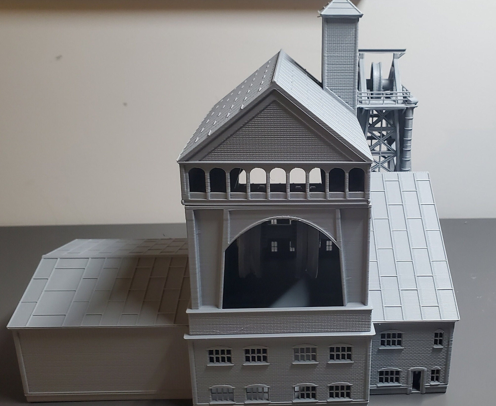N Scale Coal Mine Building 1:160 - Etsy