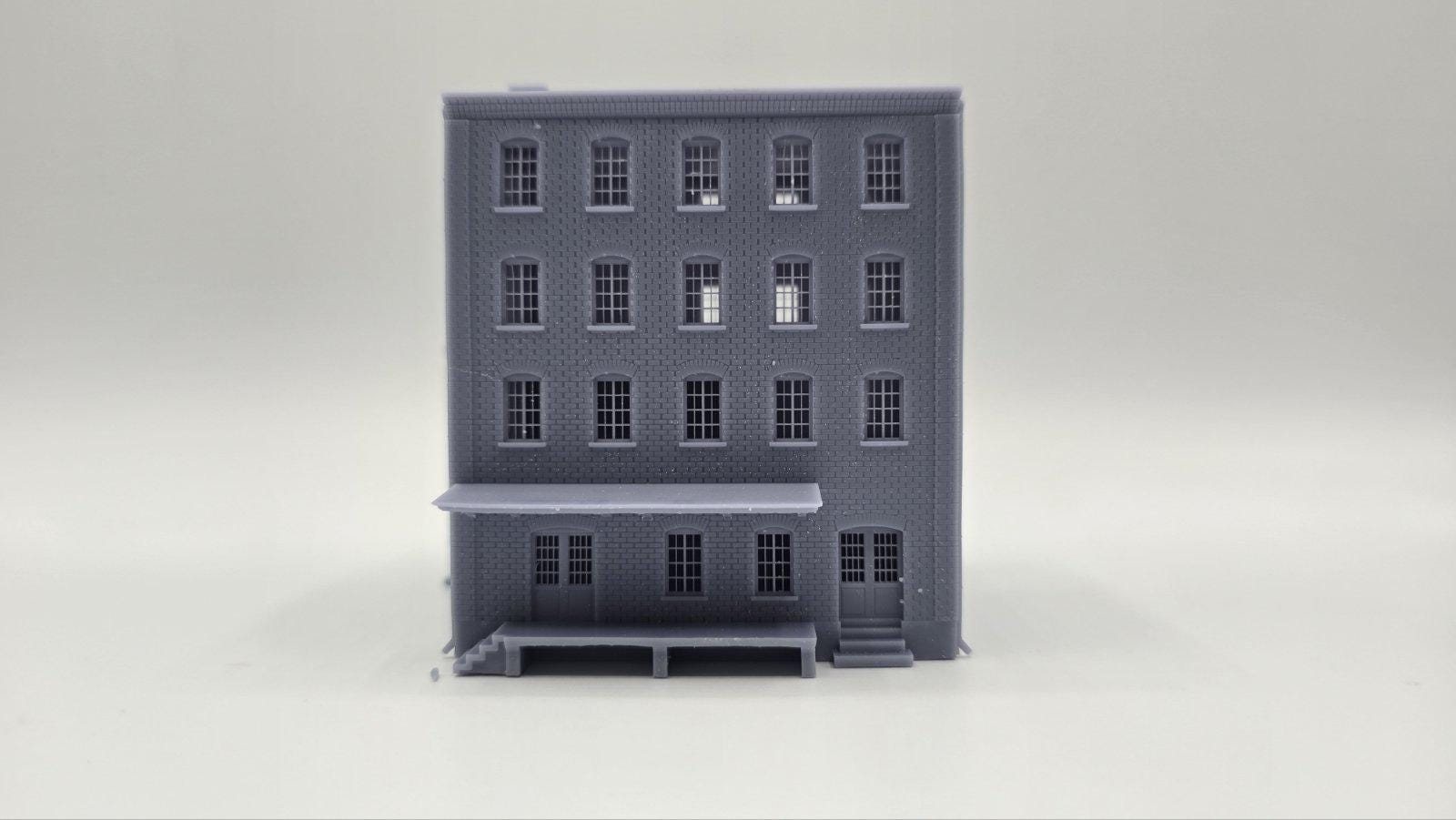 N Scale Harborline Brick Depot 1:160 Industrial Building - Etsy