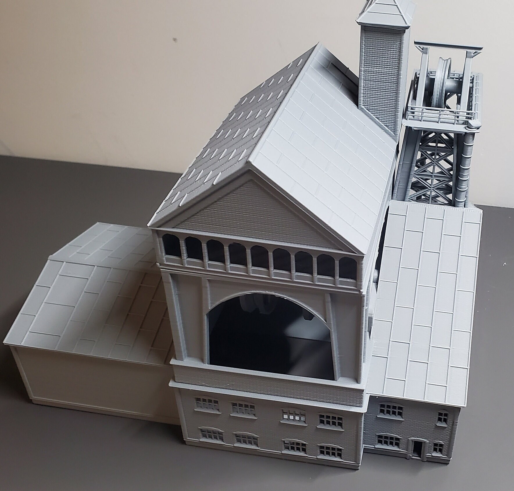 N Scale Coal Mine Building 1:160 - Etsy