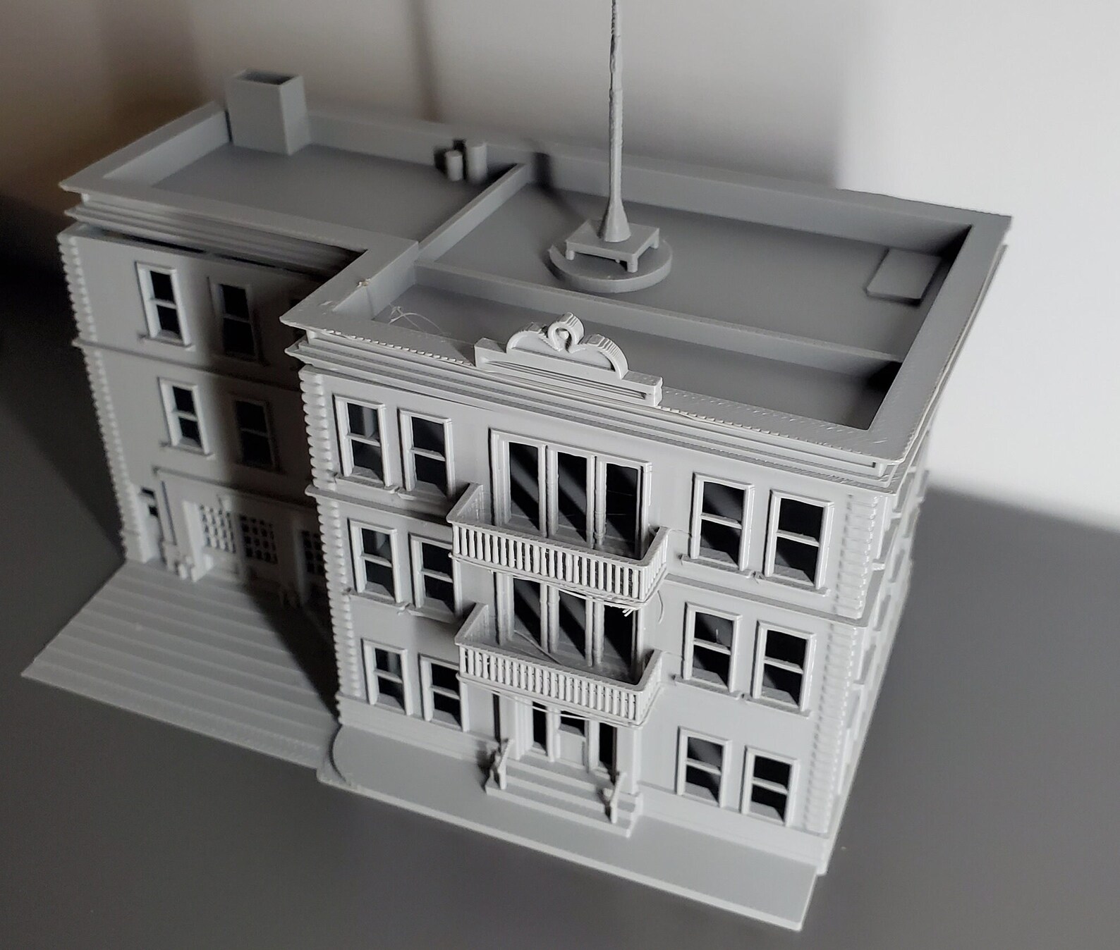 N Scale Building Police Station Building 1:160 - Etsy