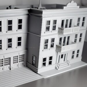 N Scale Building Police Station Building 1:160 - Etsy