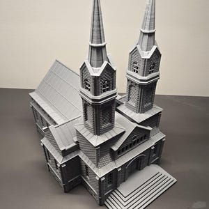 N Scale Church Building 1:160 - Etsy