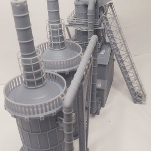 N Scale Building 1:160 Steel Mill / Factory - Etsy